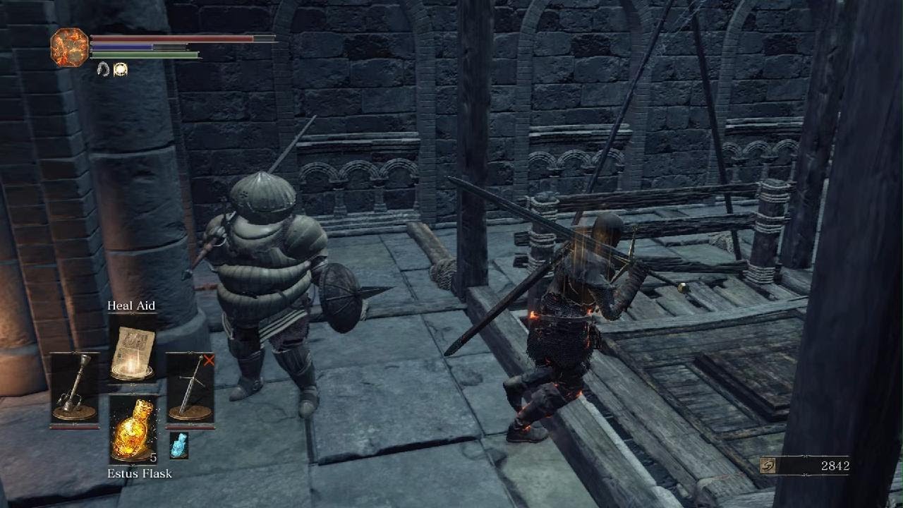 Dark Souls 3 - Irithyll Knight early cheese - YouTube
