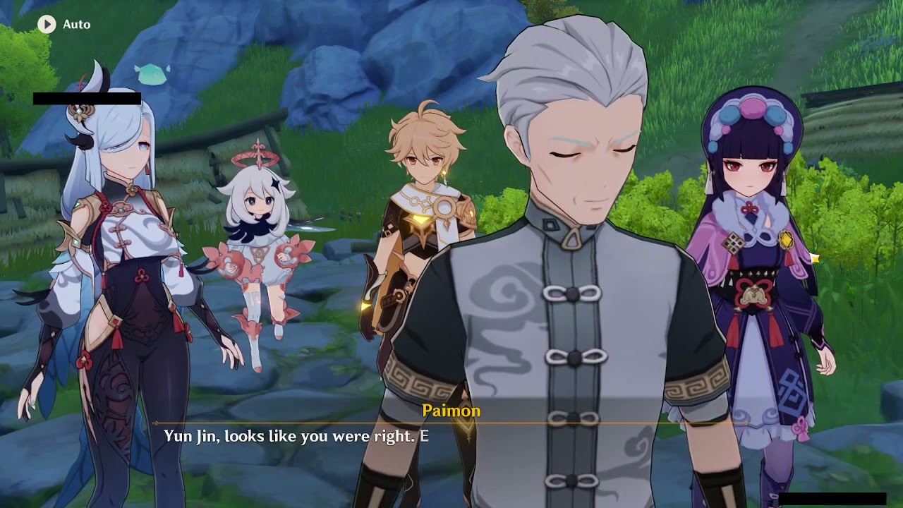 [Genshin Impact] "A Former Dream" Achievement, Shenhe and Uncle Mingjun ...