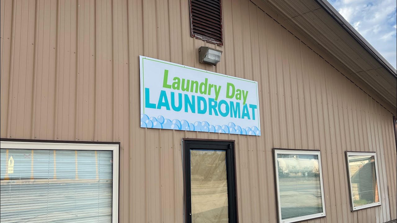 How to build a laundromat - YouTube