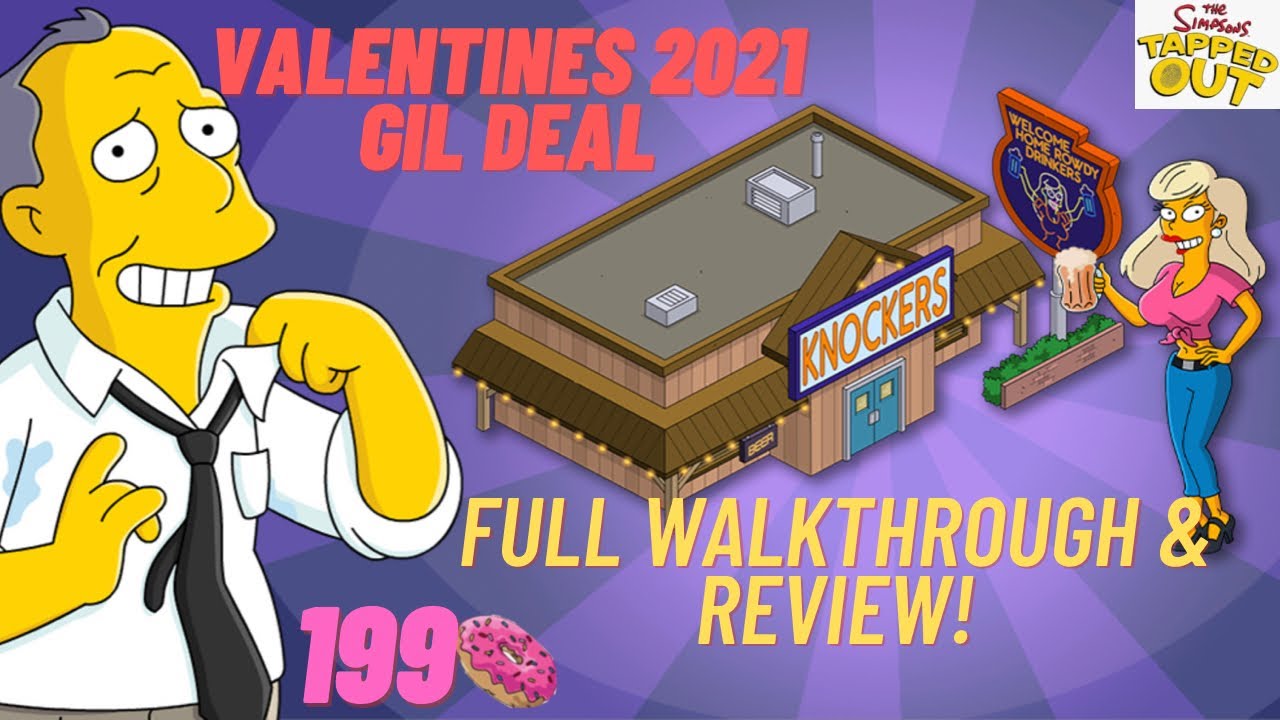 The Simpsons Tapped Out: Titania & Knockers Gil Deal & Review ...