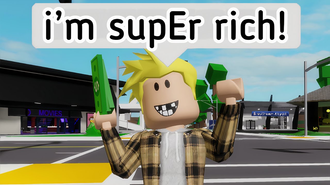 When you become SUPER RICH (meme) ROBLOX - YouTube