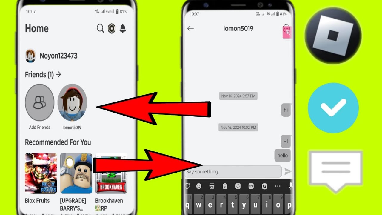 How to Fix Roblox Mobile Chat Glitch | Roblox Chat Not Working in ...