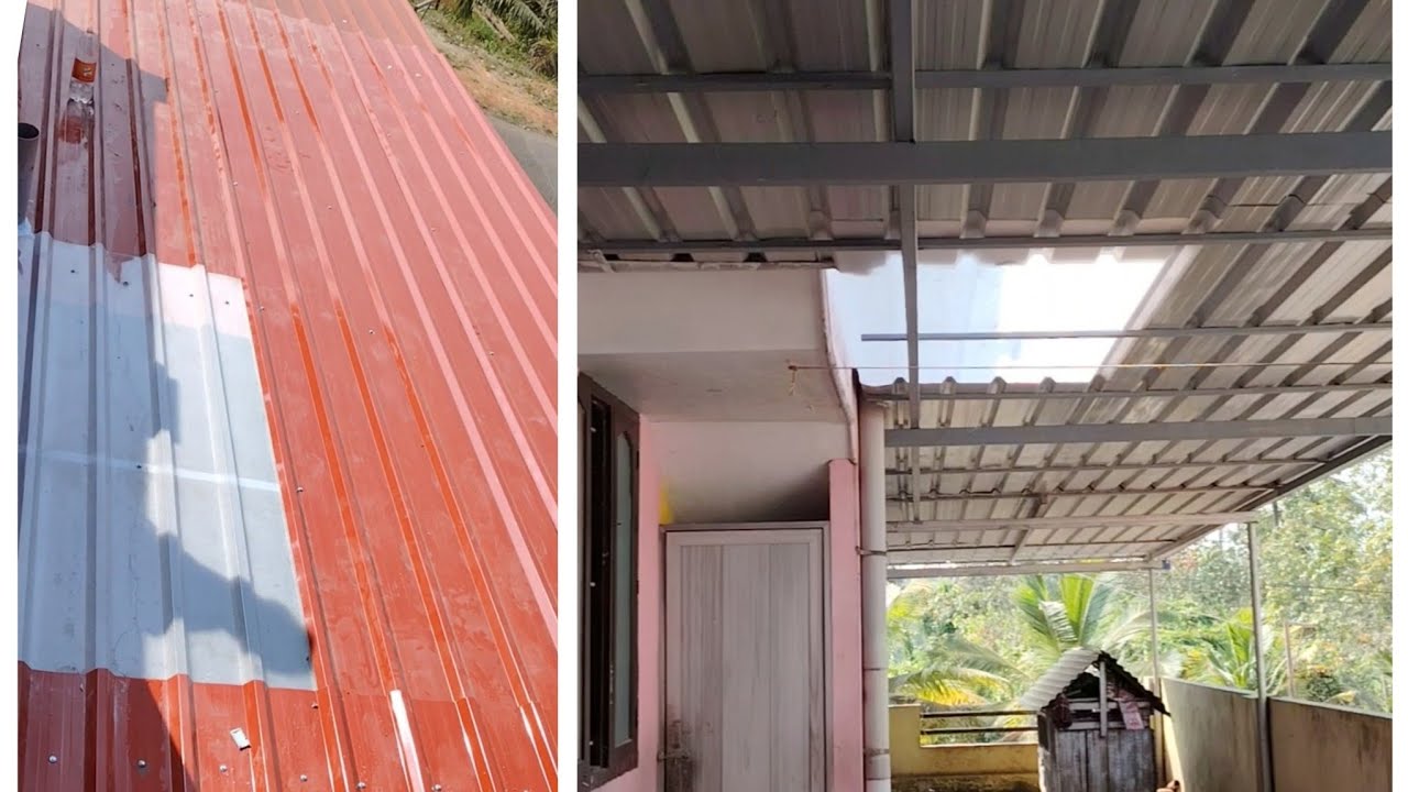 roof sheet work#jsw - YouTube