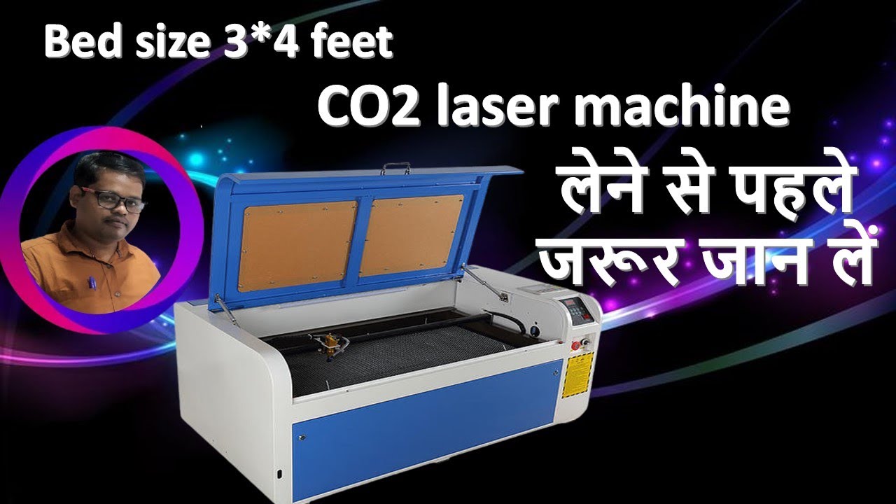 Details of big size CO2 laser machine, bed size 3*4 feet must know ...