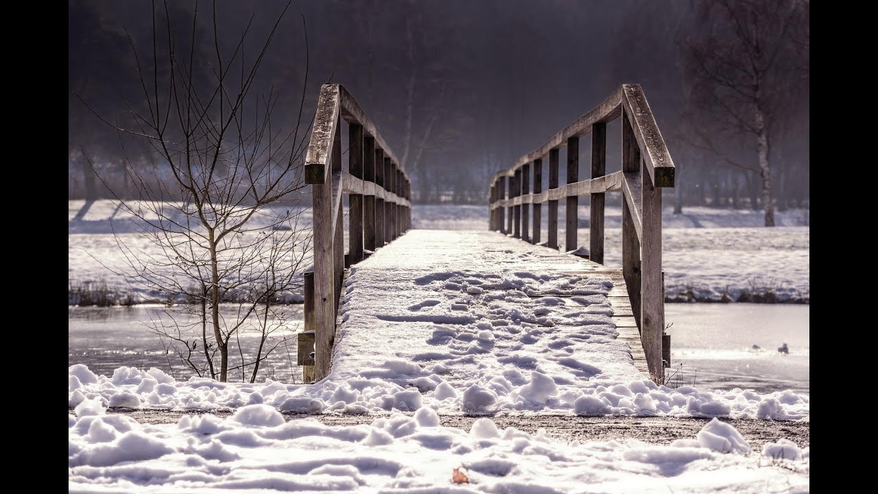 Relaxing gentle snow 3 hours - YouTube