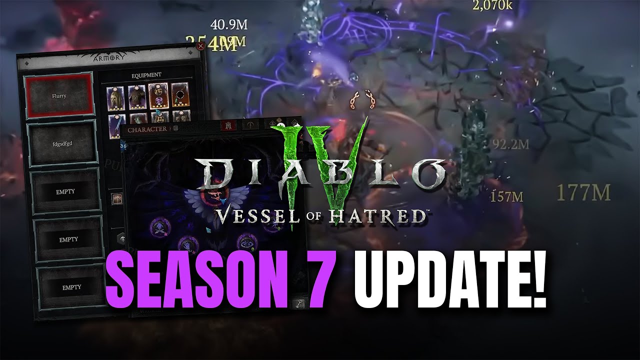 Diablo 4 is ALIVE! Season 7 Update - YouTube