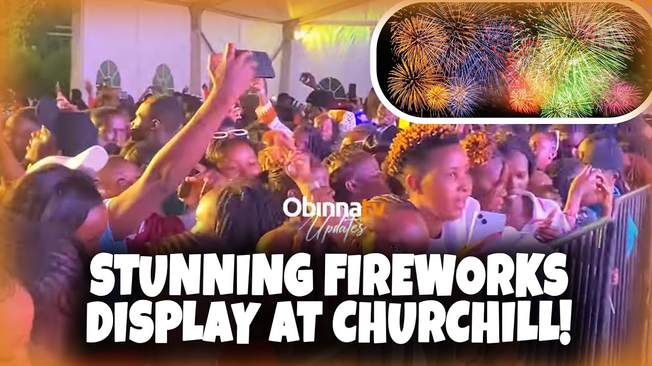 FIREWORKS AND FUN MOMENTS IN CHURCHILL SHOW 2025 - YouTube