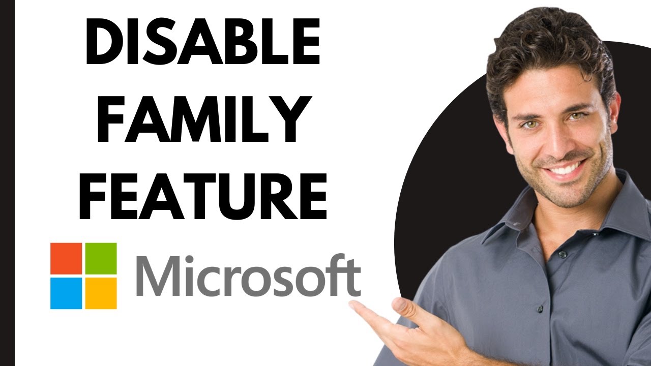 How to Disable Microsoft Family Features 2024! (New Method) - YouTube