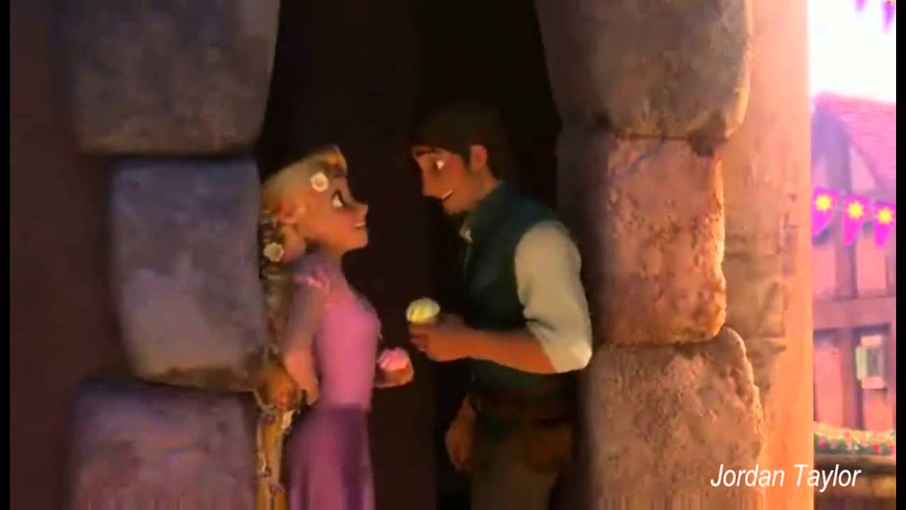 Rapunzel and Flynn feat Jack Frost// Boyfriend//HD - YouTube