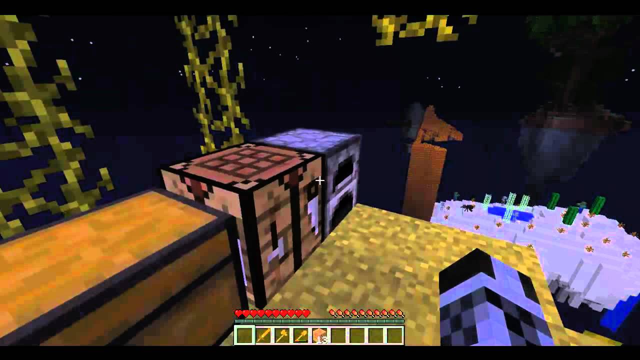 Minecraft The Tree Of Life #1 - Ilhas Flutuantes - YouTube