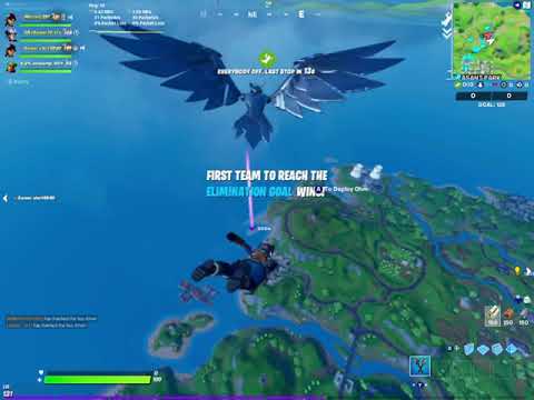 The rocket ship launch in fortnite - YouTube