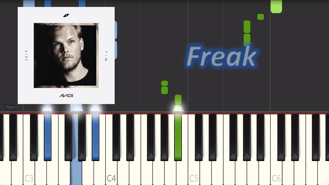 Avicii ft. Bonn - Freak (Piano Cover + MIDI + Sheets)|Magic Hands - YouTube