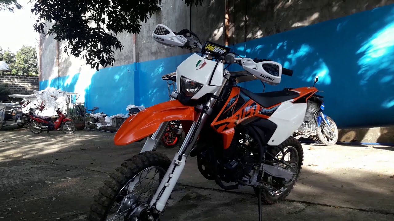 Rusi Kry 200 foot peg Revised para di tumama ang Kicker - YouTube