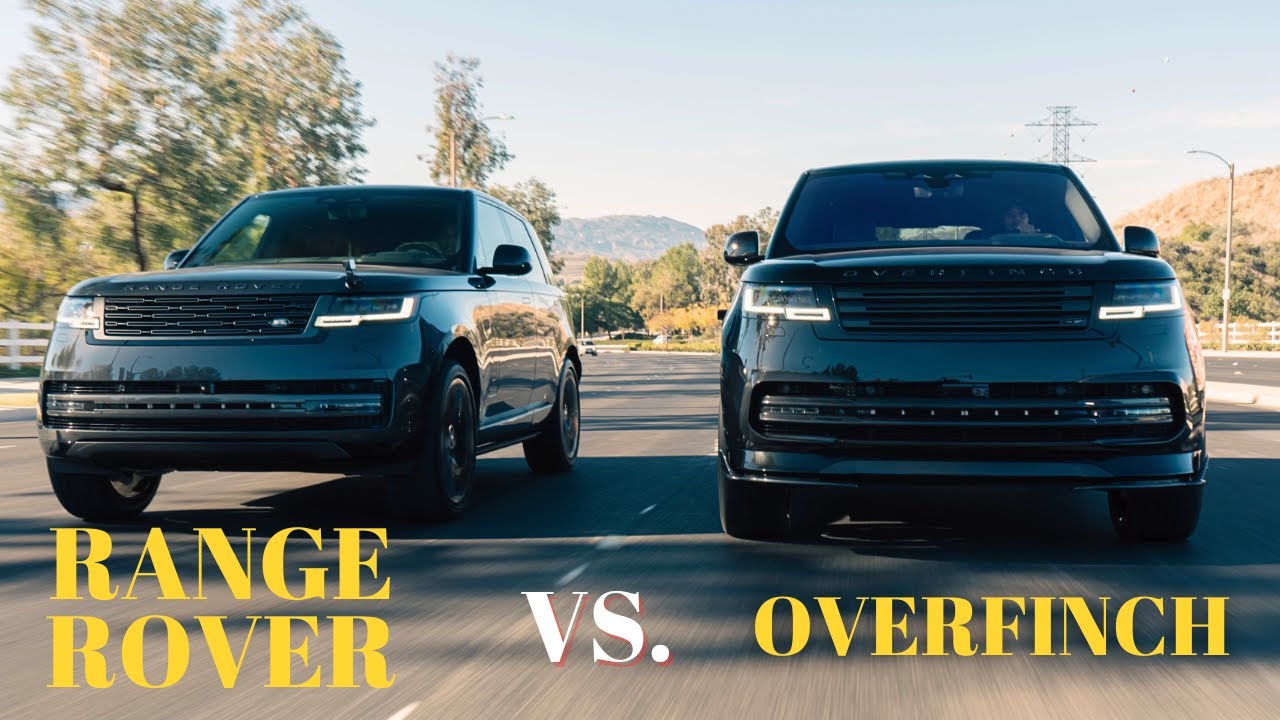 2024 RANGE ROVER AUTOBIOGRAPHY VS OVERFINCH AUTOBIOGRAPHY IN 5 MINUTES ...