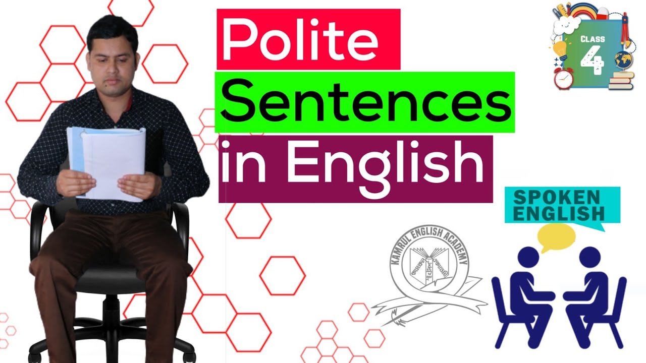 Polite Sentences in English|| Spoken English Class|| Be fluent in ...