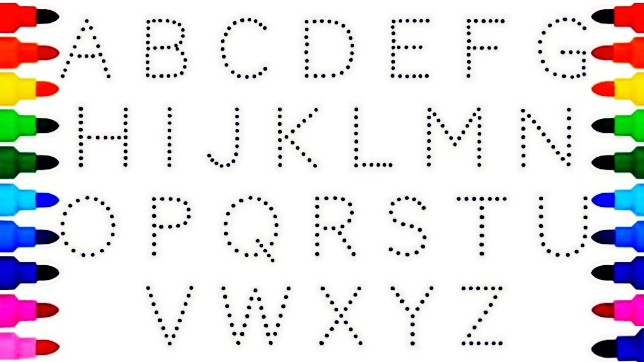 ABC | abcde | alphabets | learn to write alphabets | A-Z letters ...