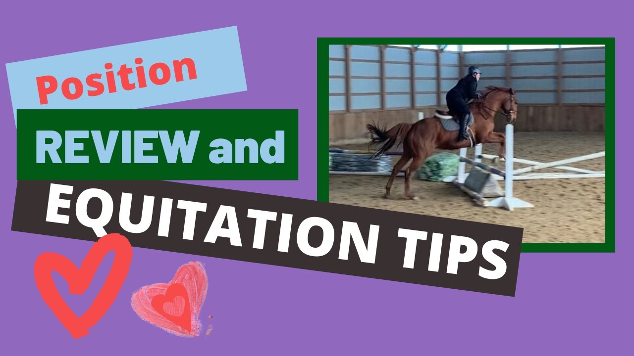 Horse Riding Position Review and Equitation Tips - YouTube