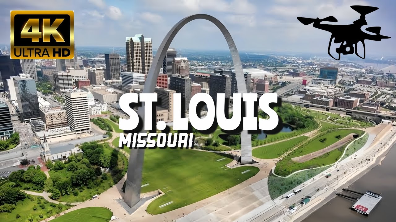 St Louis, Missouri In 4K By Drone - Amazing View Of St Louis, Missouri ...