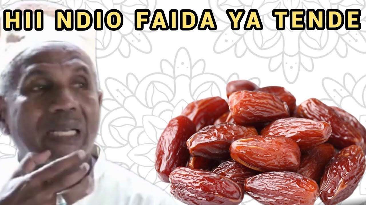 Hii Ndio Faida ya Tende | Ustadh Muhammad Al-Beidh - YouTube
