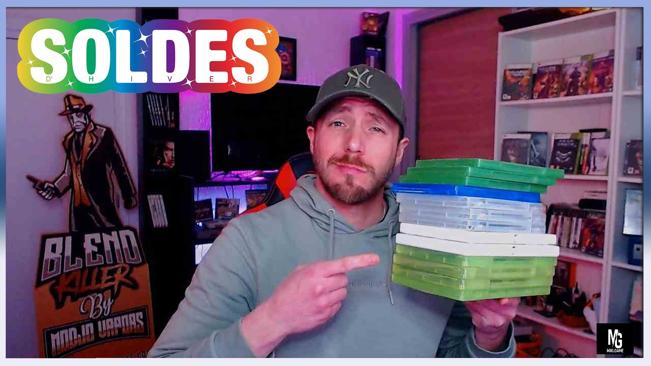 ACHAT SOLDES D'HIVER 2023 JEUX VIDEO [PARTIE 2] - YouTube
