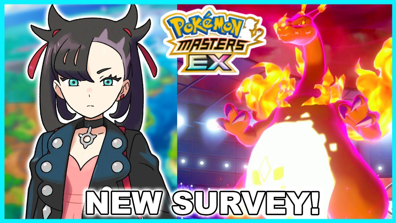 GEN 8 CHARACTERS? DYNAMAX? NEW POKEMON MASTERS EX SURVEY! | Pokemon ...
