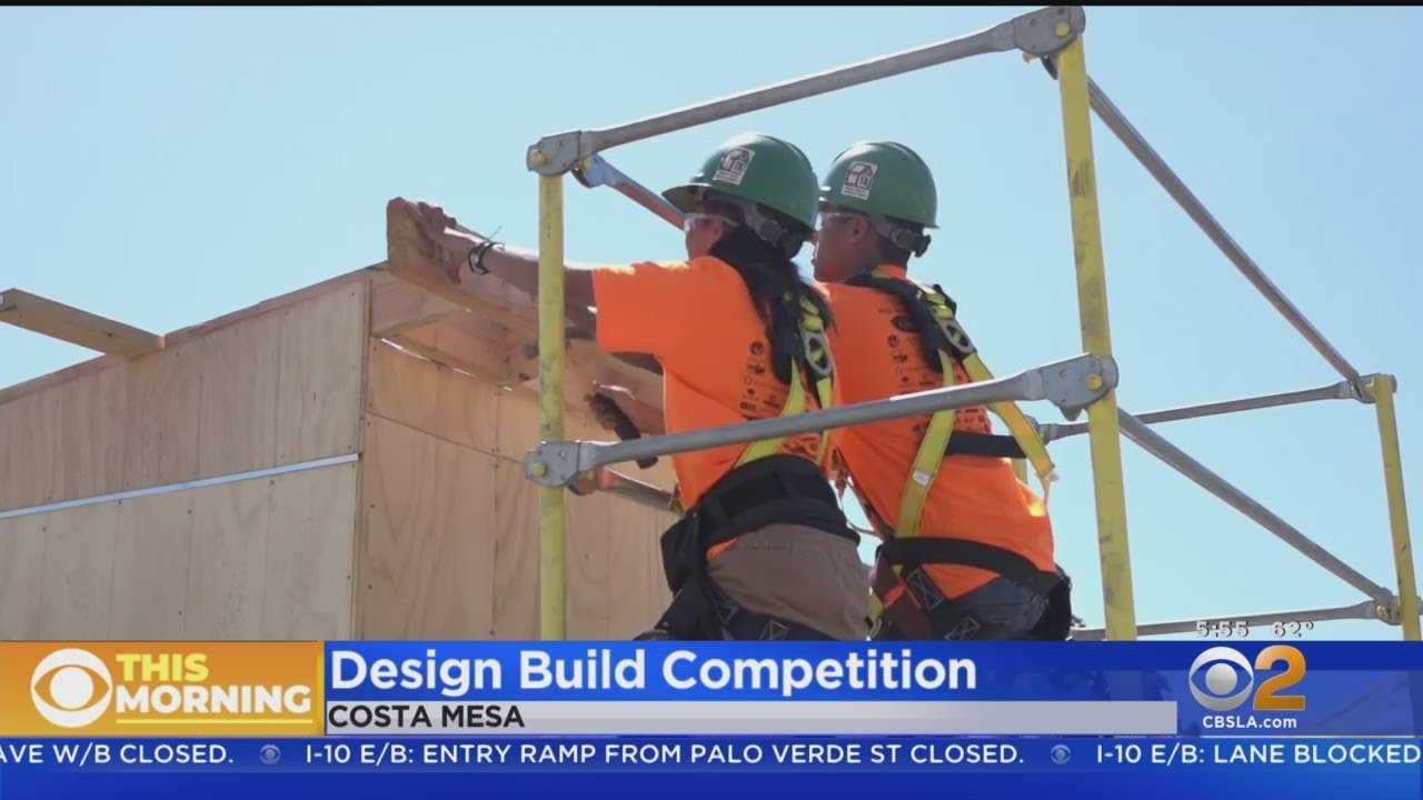 Hundreds of SoCal students take part in design build competition - YouTube