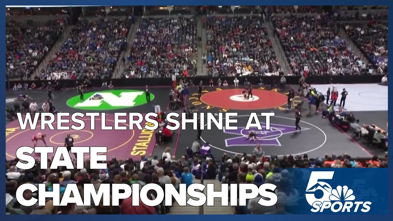 Local high school wrestlers shine at state championships - YouTube