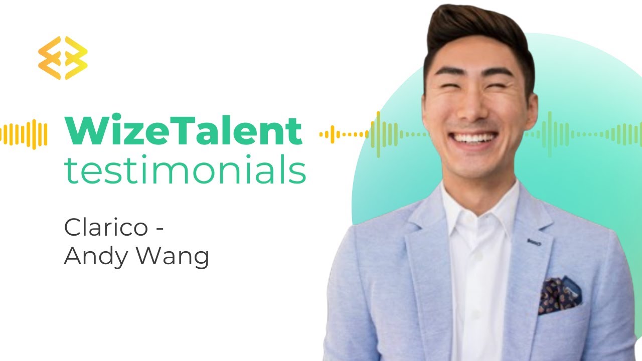 WizeTalent Clarico - Andy Wang┃Testimonial - YouTube