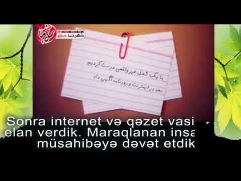Hər kəsi ağladacaq video\