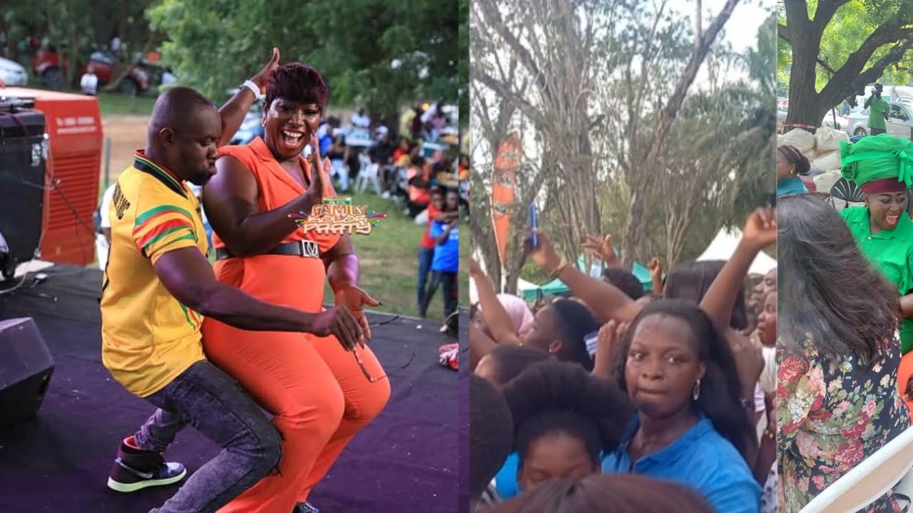 Siiiistaaa and Kwame Oboadie Atopa Dance at Adom Family Kolor Party ...
