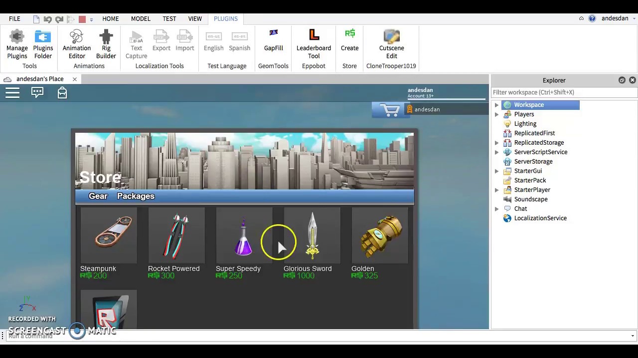 HOW TO MAKE A ROBUX STORE IN A ROBLOX GAME! - YouTube