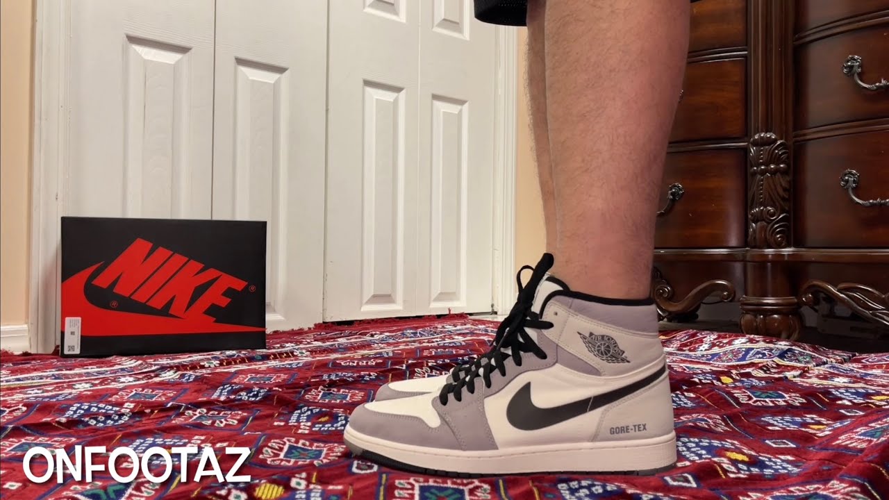 Air Jordan 1 High Element Gore-Tex Light Bone - YouTube