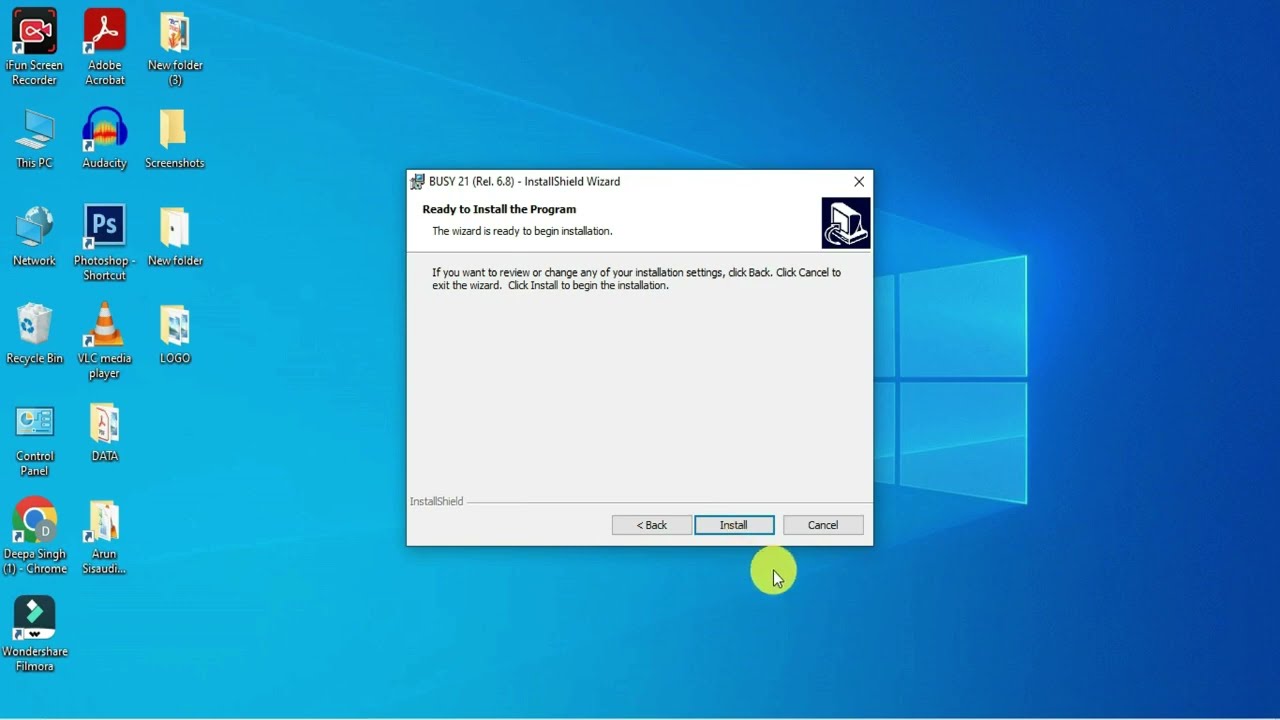 How to download and installing busy 21 rel 6.8 | Proper Way Of ...