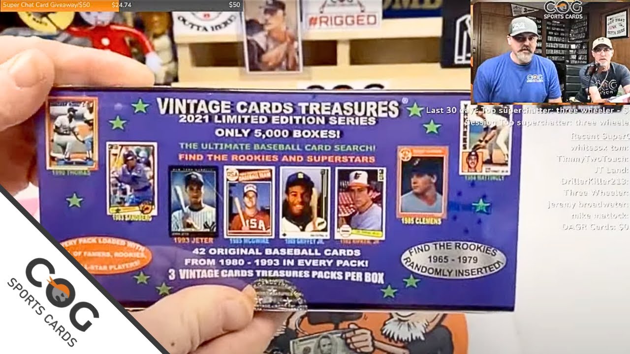 2012 Vintage Cards Treasures Baseball Chase Box + 1976 Topps Baseball ...