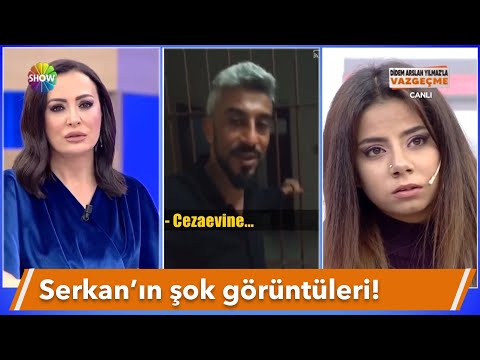 Yeni görüntüleri ortaya çıkan Serkan stüdyoyu terk etti!