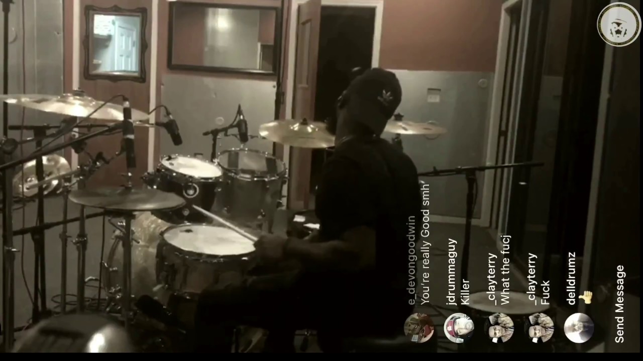 CJ THOMPSON CRUSHING IN THE STUDIO ON IG LIVE!! - YouTube