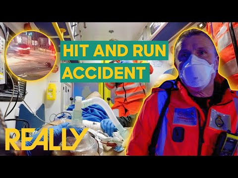 Paramedics Aid Man With Severe Head Injury From Hit & Run | Helicopter ER