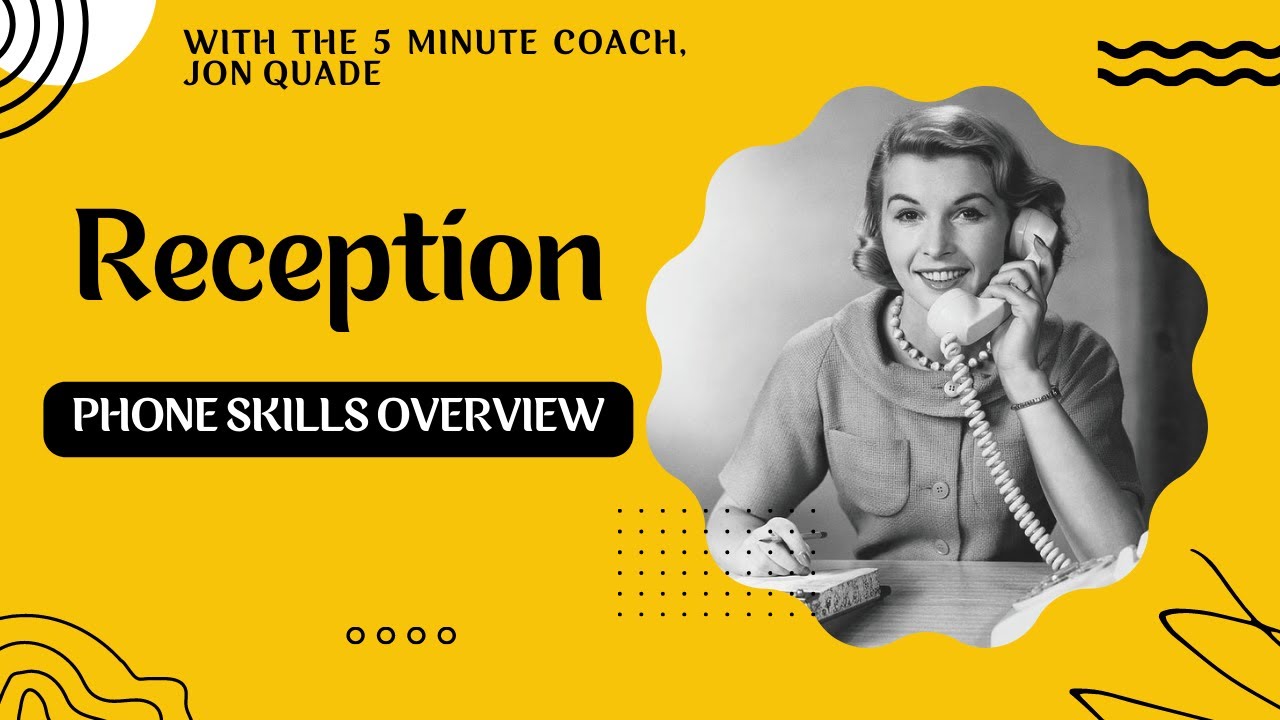 Reception Phone Skills Overview - YouTube