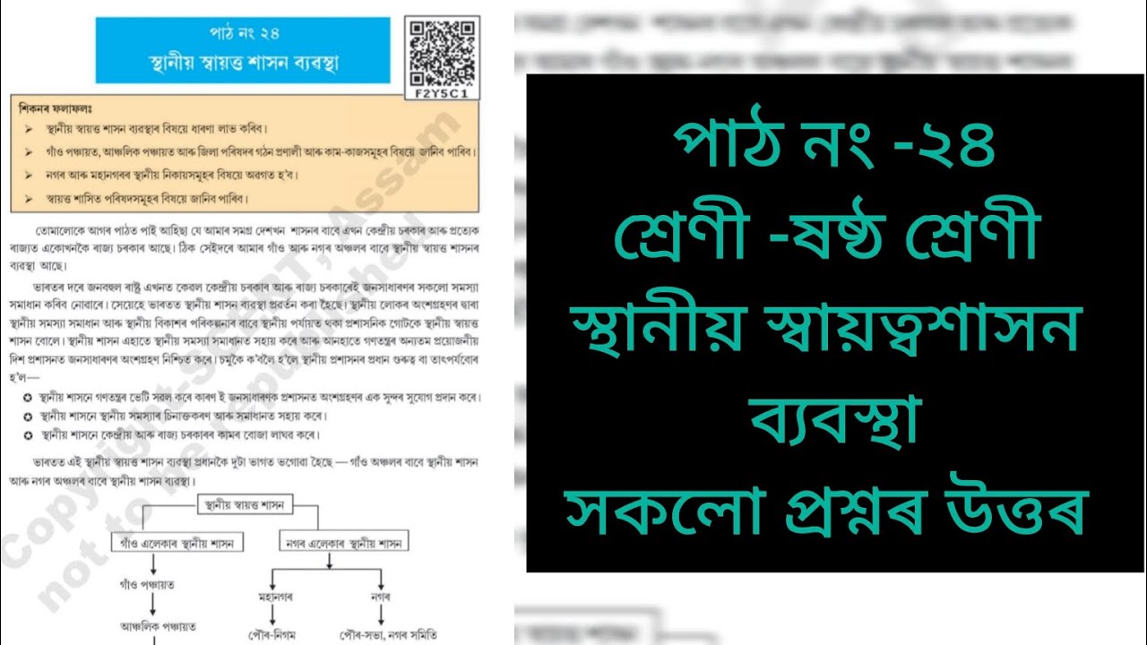 CLASS 6 SOCIAL SCIENCE QUESTION ANSWER| CLASS 6 SOCIAL LESSON 24 ...