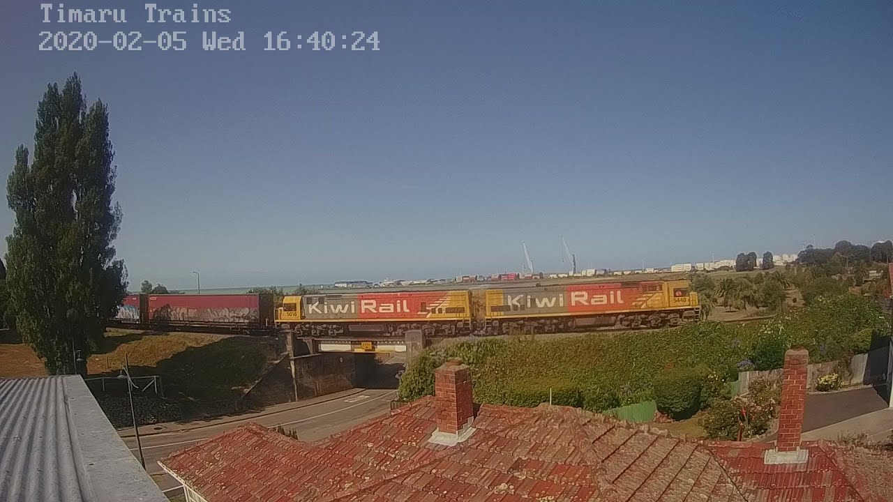 Timaru Trains 20200205 - YouTube