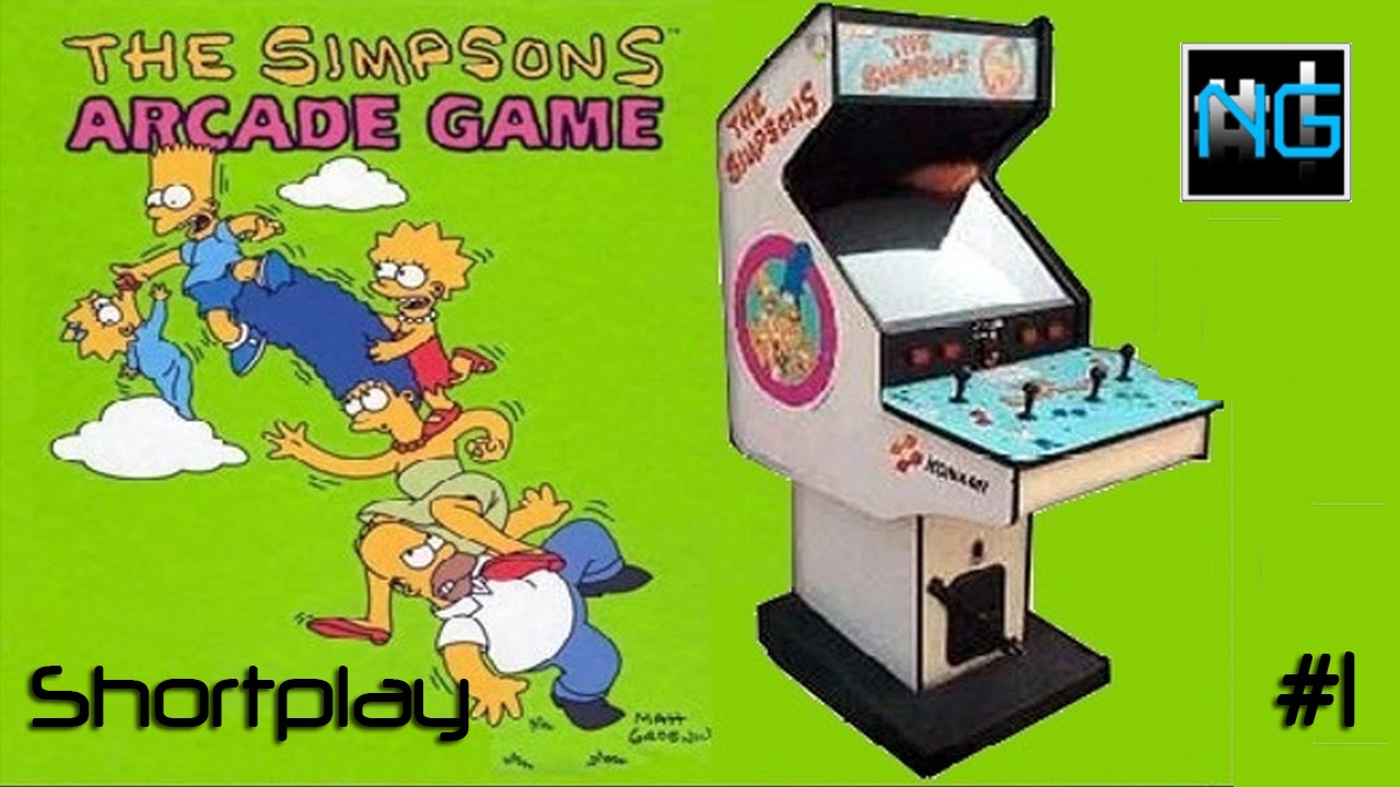 Nerdgenious Shortplay : The Simpsons Arcade Game Episode 1 (Xbox 360 ...