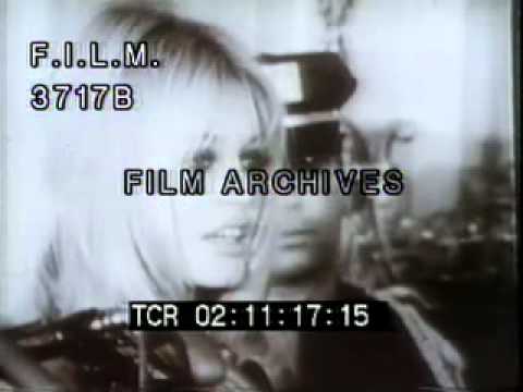 Brigitte Bardot (stock footage / archival footage)