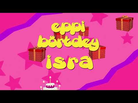 İyi ki doğdun İSRA - İsme Özel Roman Havası Doğum Günü Şarkısı (FULL VERSİYON)