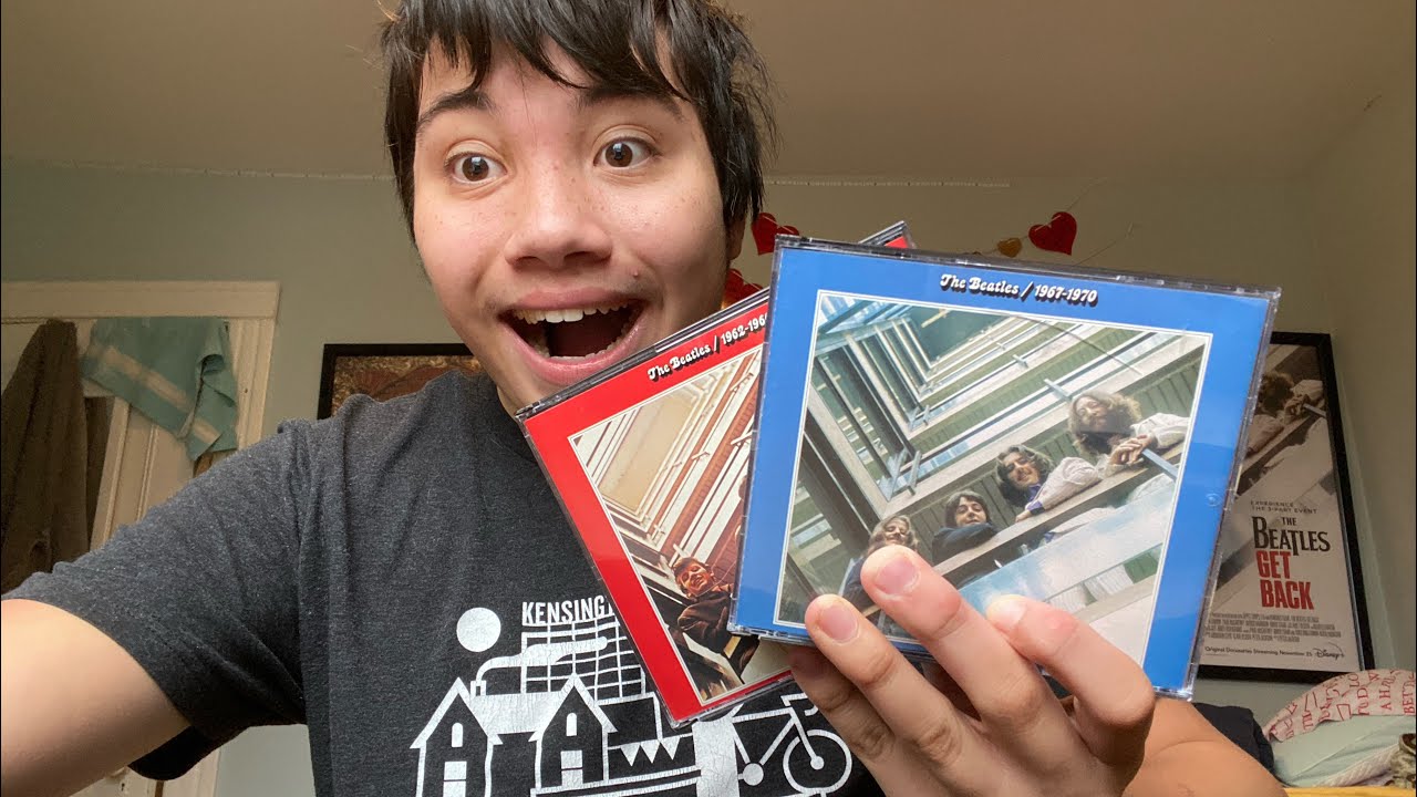 The Beatles Red And Blue Albums CDs From 1993 before i get the new ...