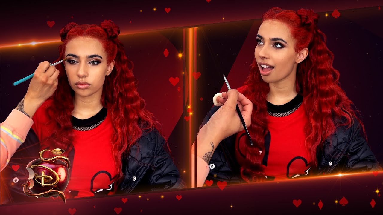 Descendants: The Rise of Red | Kylie Transforms into Red | Makeup ...