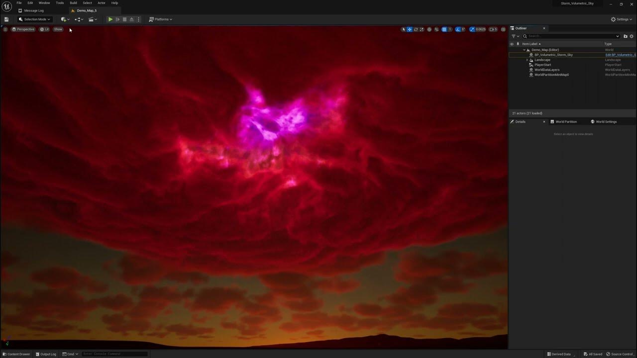 Storm Volumetric Clouds and Sky - Changing the Flowmaps - YouTube