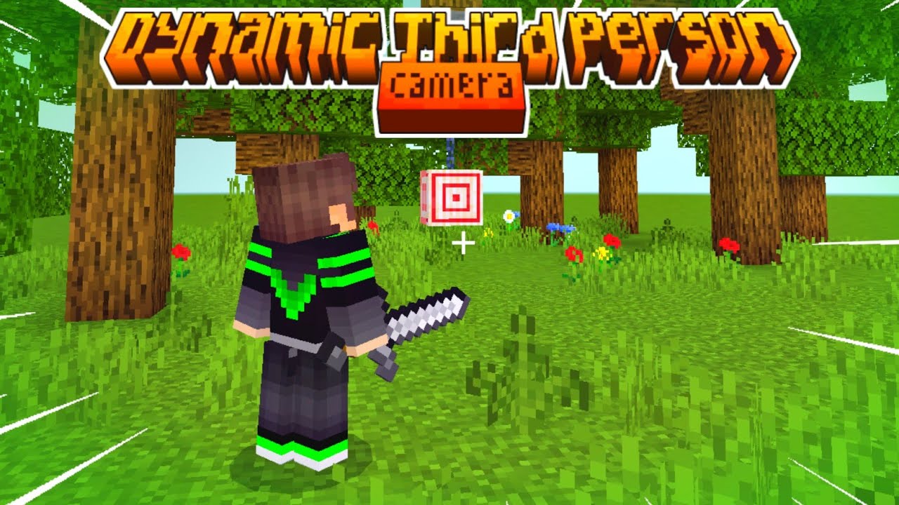 KAMERA Di Mcpe Jadi "BETTER 3RD PERSON CAMERA" | Minecraft 1.20! - YouTube