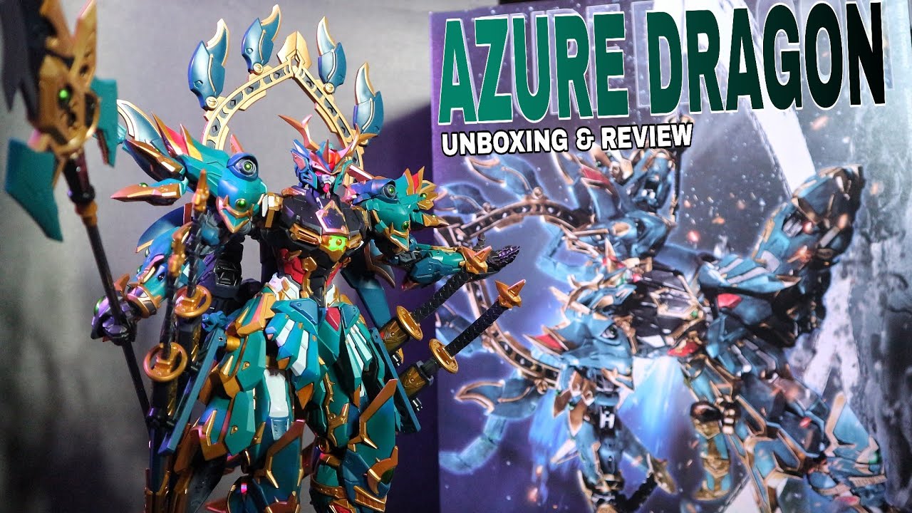 AZURE DRAGON CD-01 BY CHANG DOU Model metal build gundam - YouTube