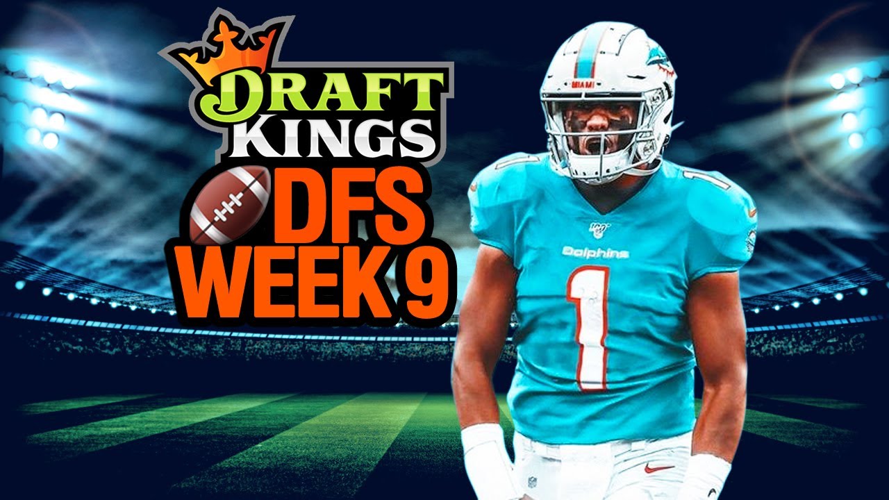NFL DFS Picks Week 9 DraftKings (2020) - YouTube