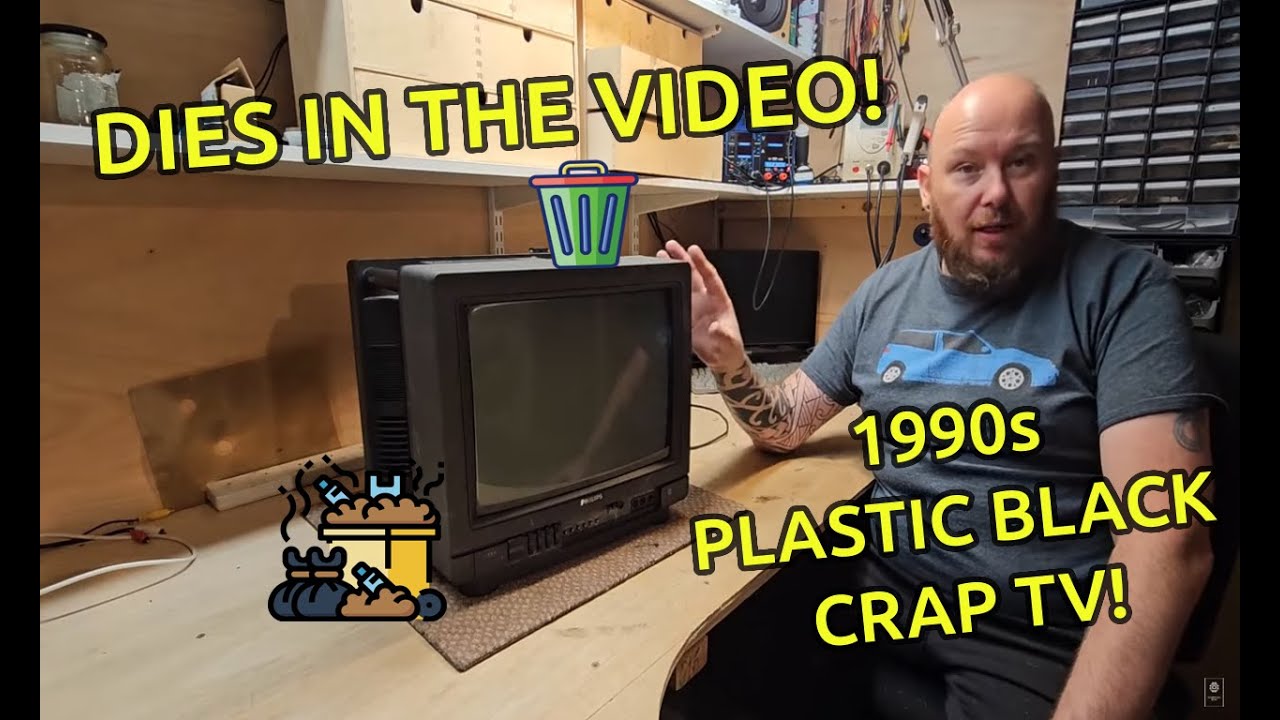 1990s Philips G90AE Television Resurrection Attempt - YouTube